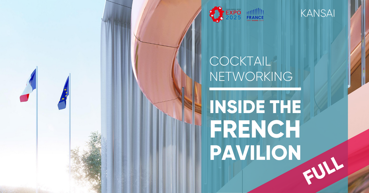 Cocktail-networking Inside the French Pavilion | CCI France Japon