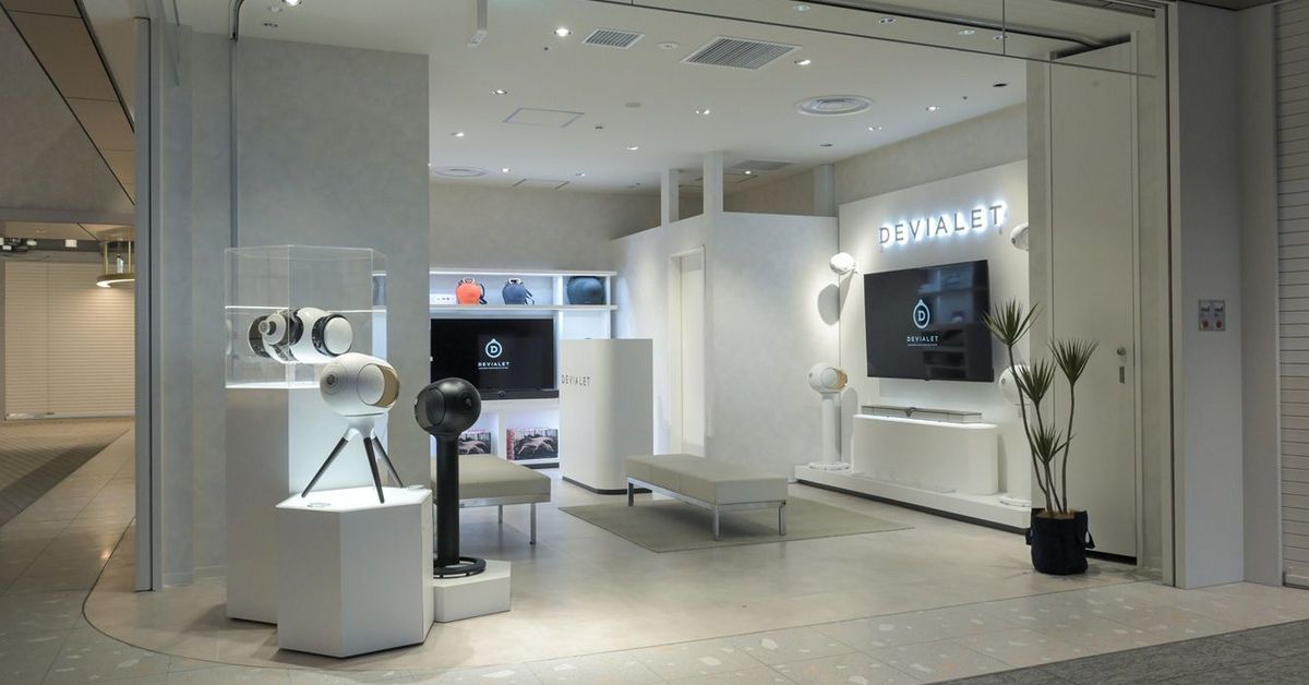 DEVIALET opens its first boutique in Tokyo, at NEWoMan Takanawa | CCI ...