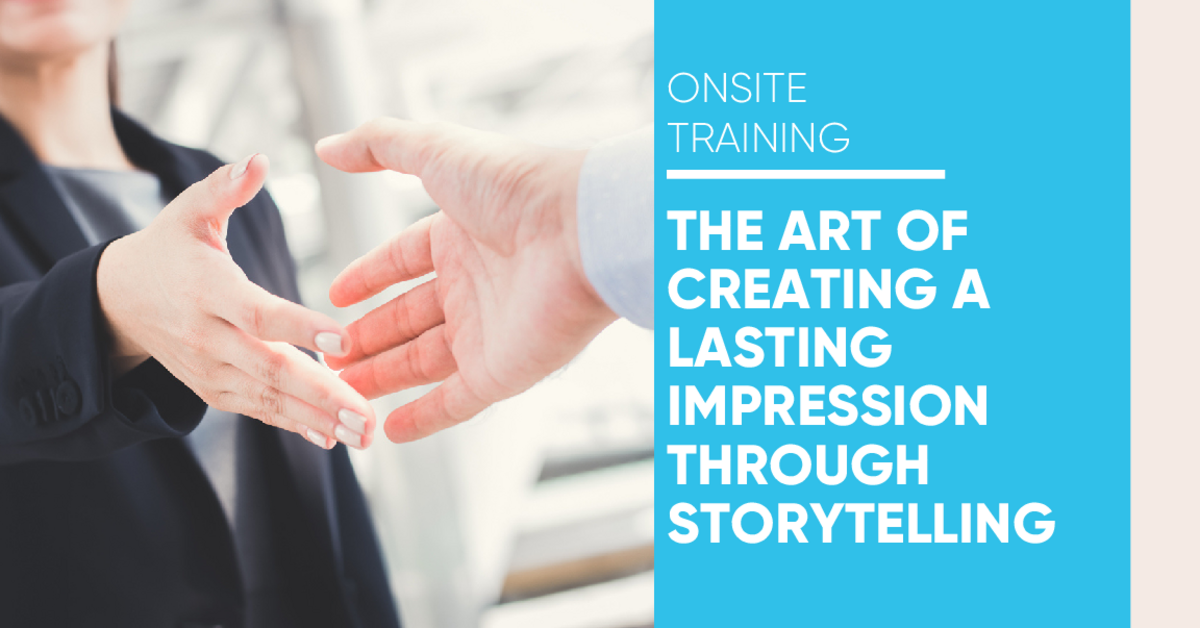 Onsite Training: The Art of Creating a Lasting Impression Through Storytelling | CCI France Japon